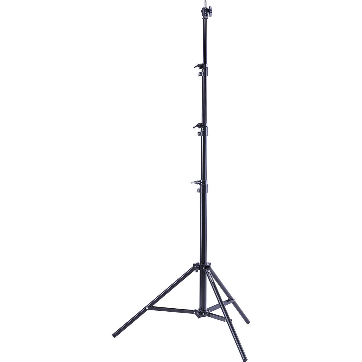 Flashpoint Pro Air-Cushioned Heavy-Duty Light Stand (Black, 9.5 ...
