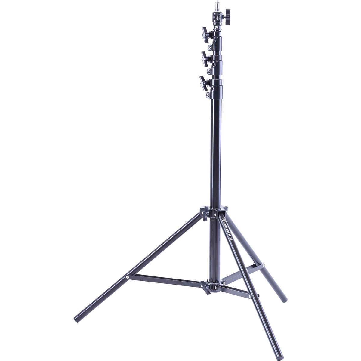Flashpoint Pro Air-Cushioned Heavy-Duty Light Stand (Black, 9.5 ...