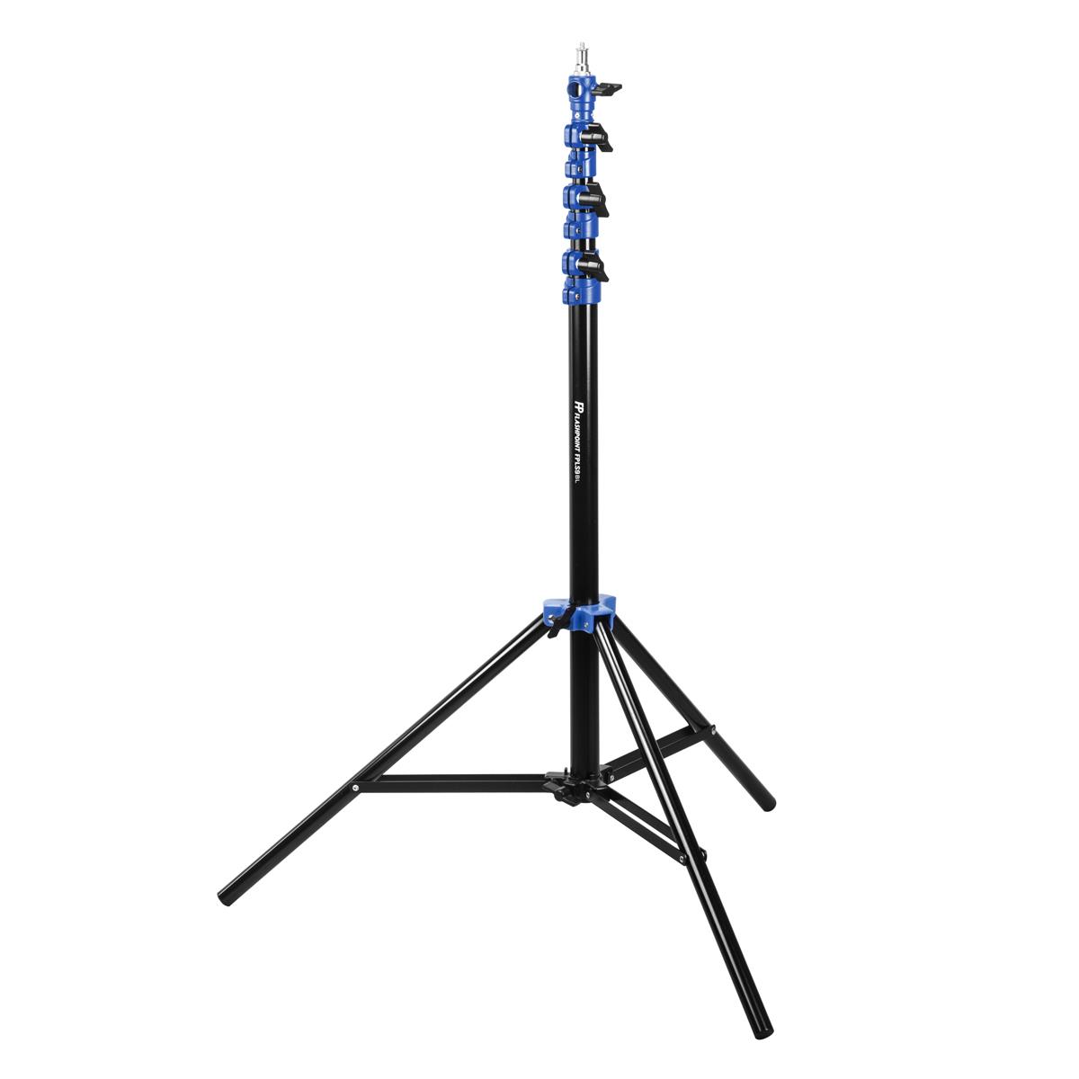 Flashpoint Pro Air-Cushioned Heavy-Duty Light Stand (Blue, 9.5 ...